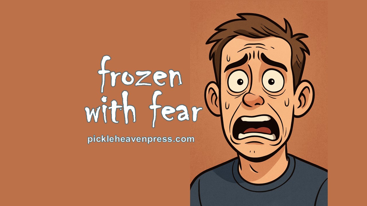 frozen with fear – Pickle Heaven Press-James R. Johnson